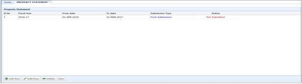 Click on the record first and then click on the Edit/View Button. The ...